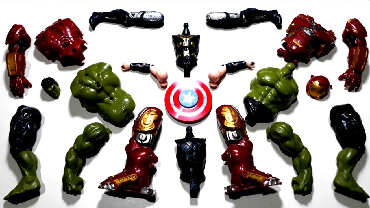 UNBOXING AVENGERS! Thor Vs Hulk Smash Vs Hulk Buster - YouTube