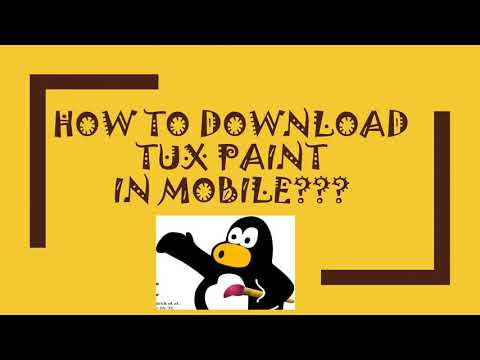 Free download Tux Paint in Android - YouTube