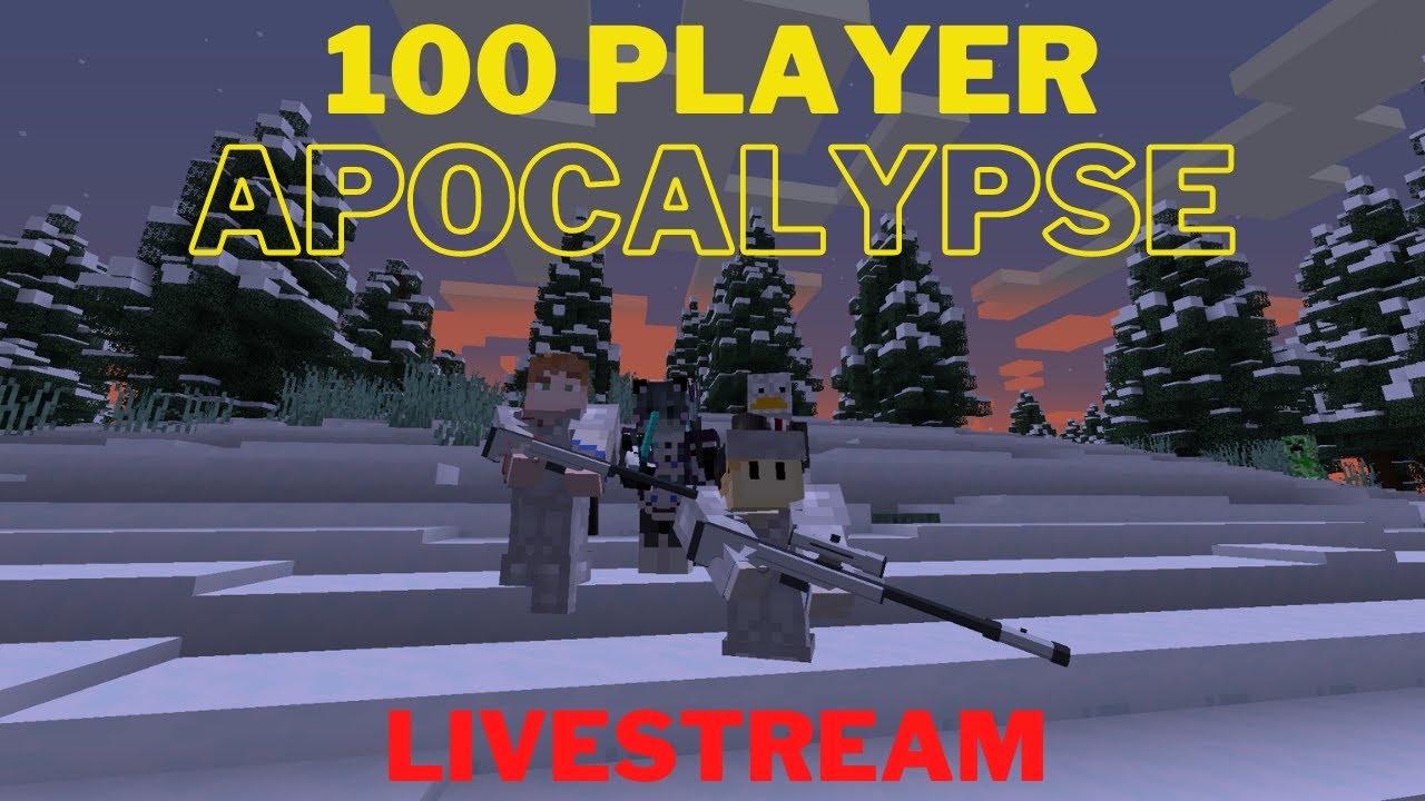 100 Player Parasite Apocalypse - Minecraft - YouTube
