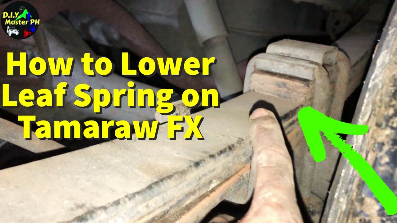 Paano maglowered ng Tamaraw FX - YouTube