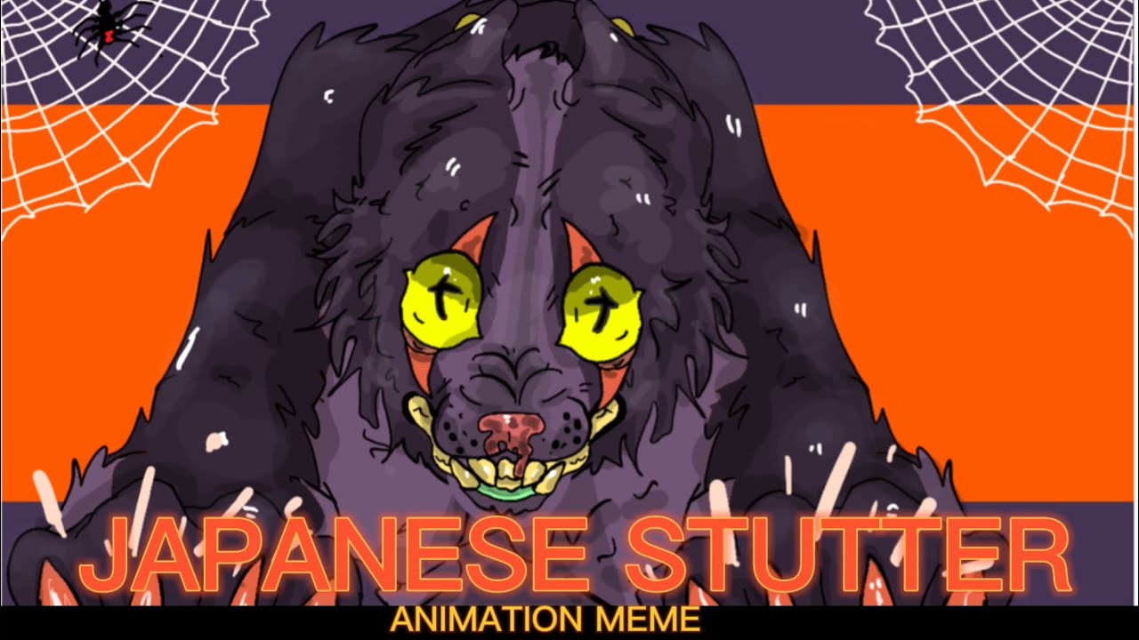 Japanese stutter | animation meme | FLASH ⚠️ | Halloween special |🎃 ...