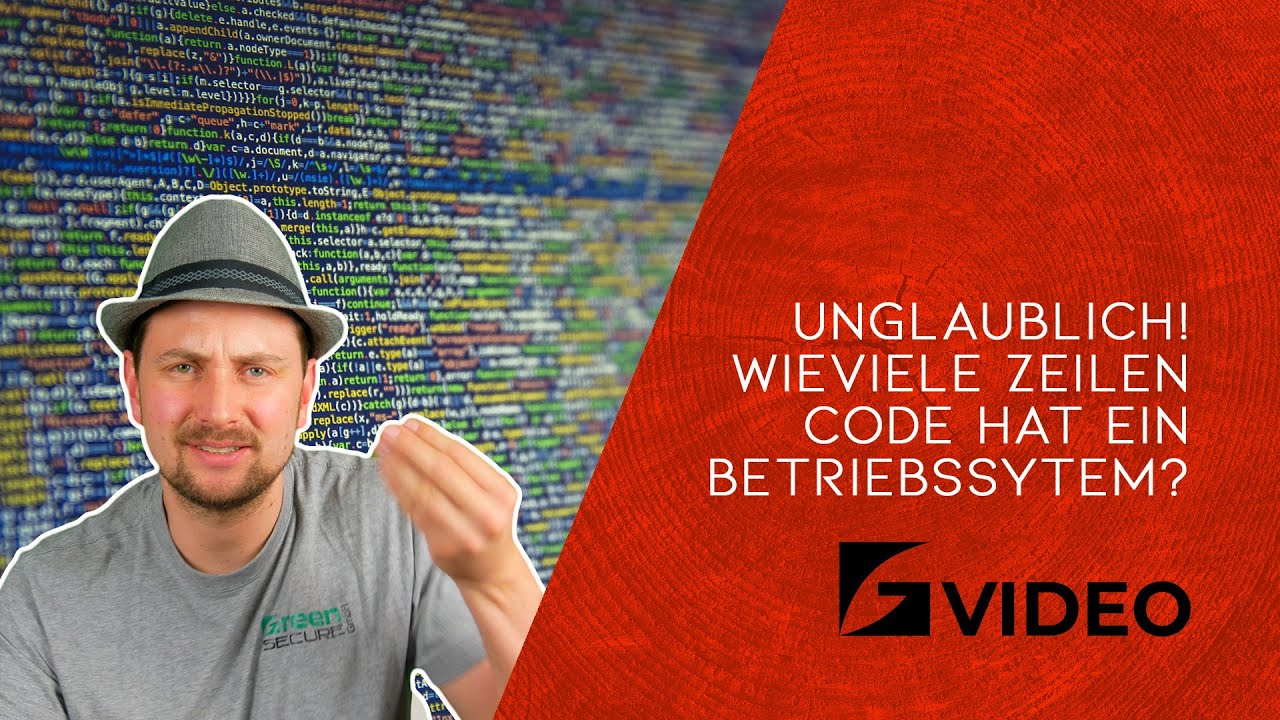 UNGLAUBLICH: Wieviele Zeilen Code sind eigentlich in Betriebssystemen ...