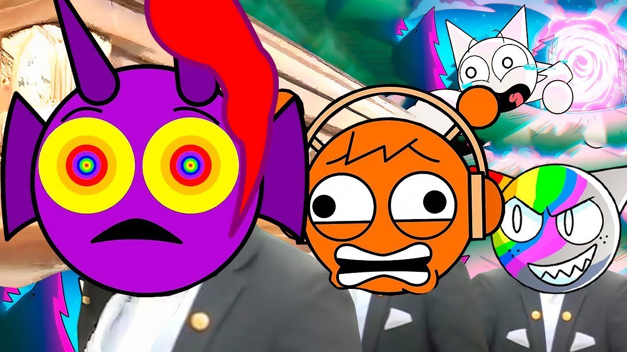 CURSE of the RAINBOW SPRUNKI: GameToons - Coffin Dance Song - YouTube