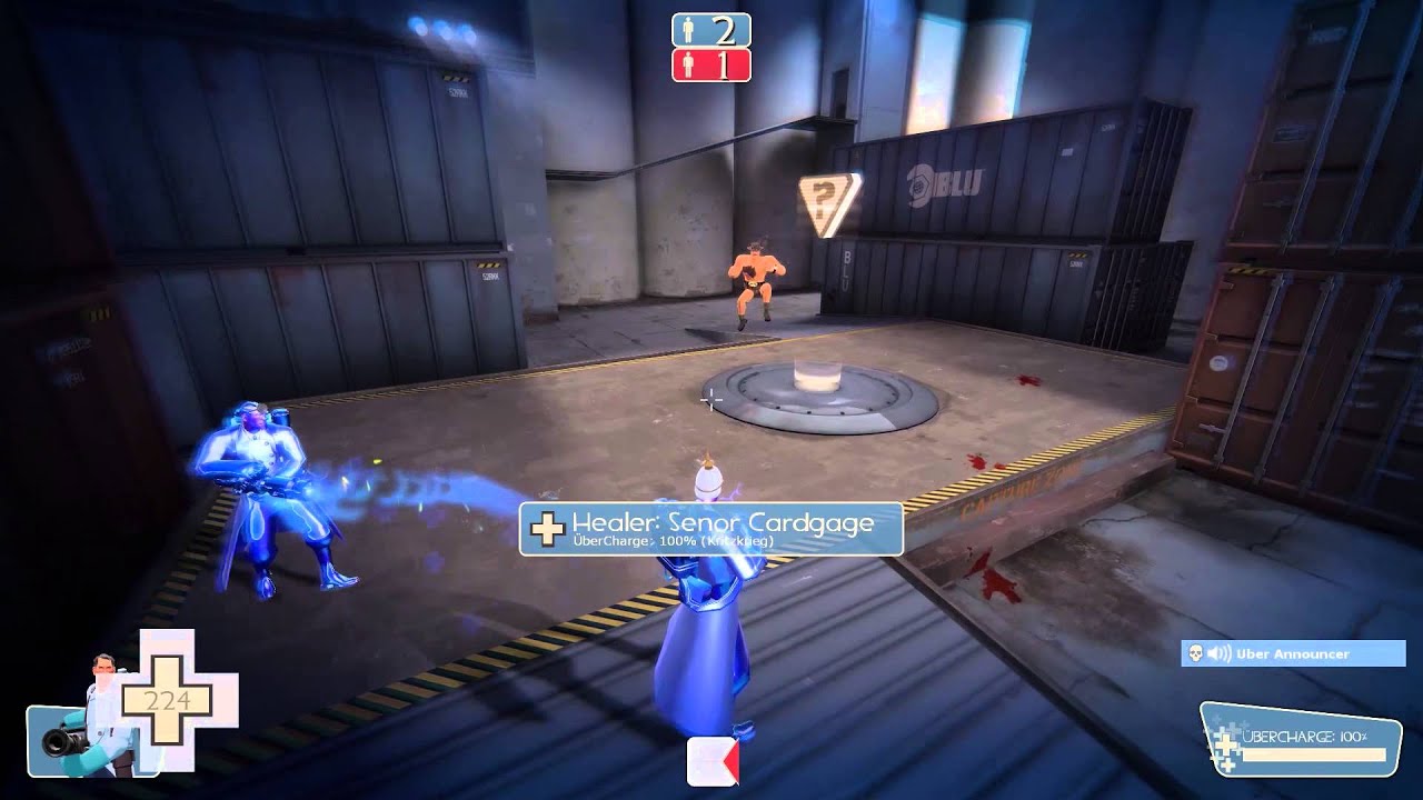 Team Fortress 2 Griefing: The Übermensch (aka Dr. Manhattan) - YouTube