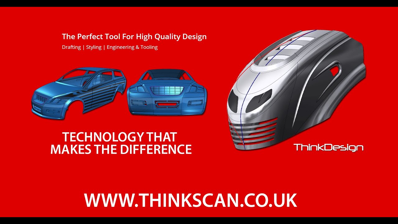 ThinkDesign Suite | Styling, Engineering & Tooling - YouTube