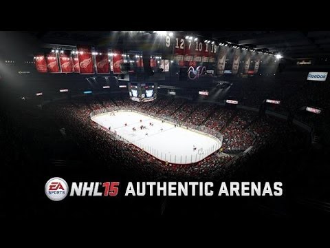 NHL 15 'NEW' Authentic Arenas! "NHL 15 Next Gen Graphics" - YouTube