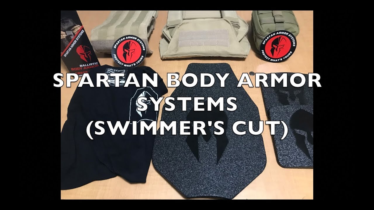 SPARTAN BODY ARMOR SYSTEMS (swimmers cut) - YouTube