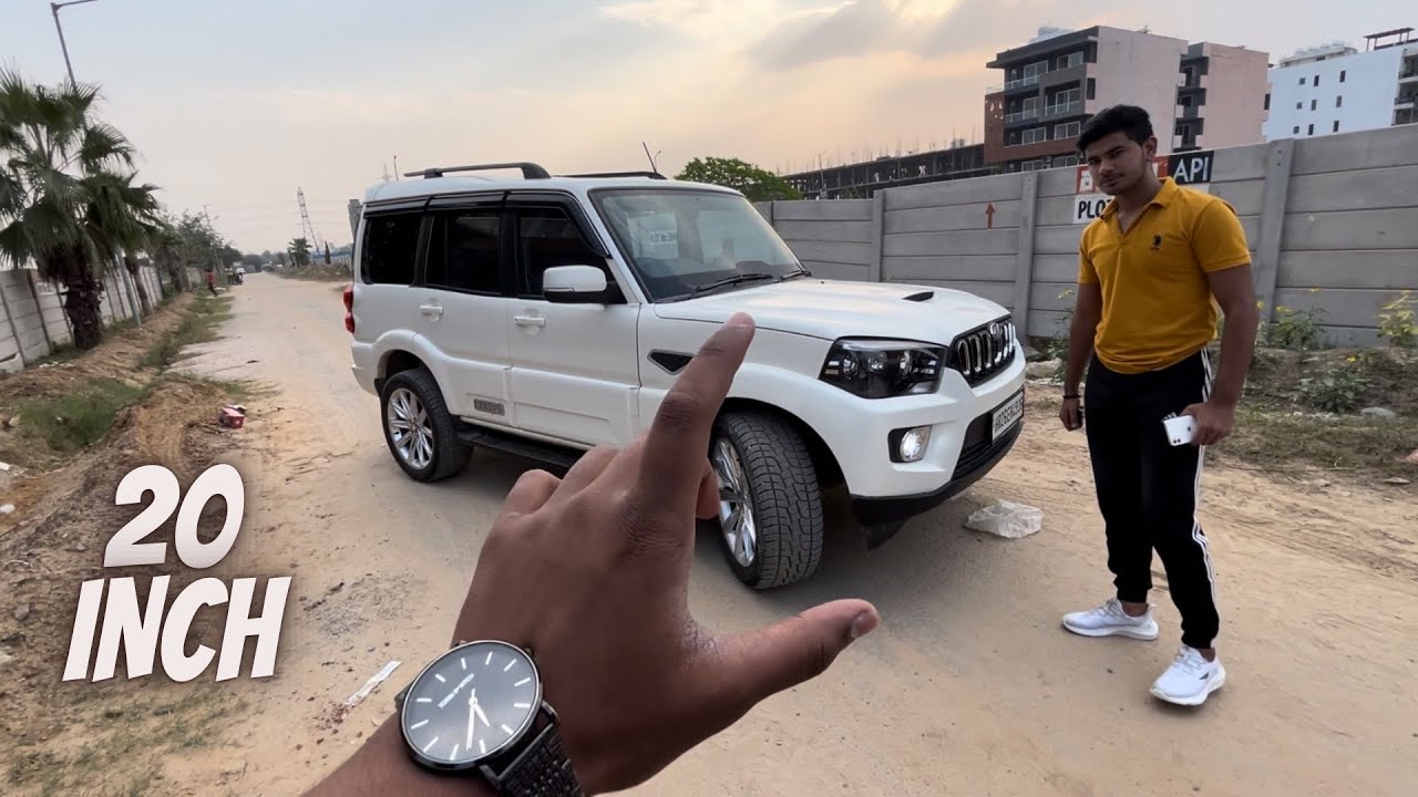Audi Ke Alloy Scorpio M 🔥 3 LAKH 💰#scorpio #modified - YouTube
