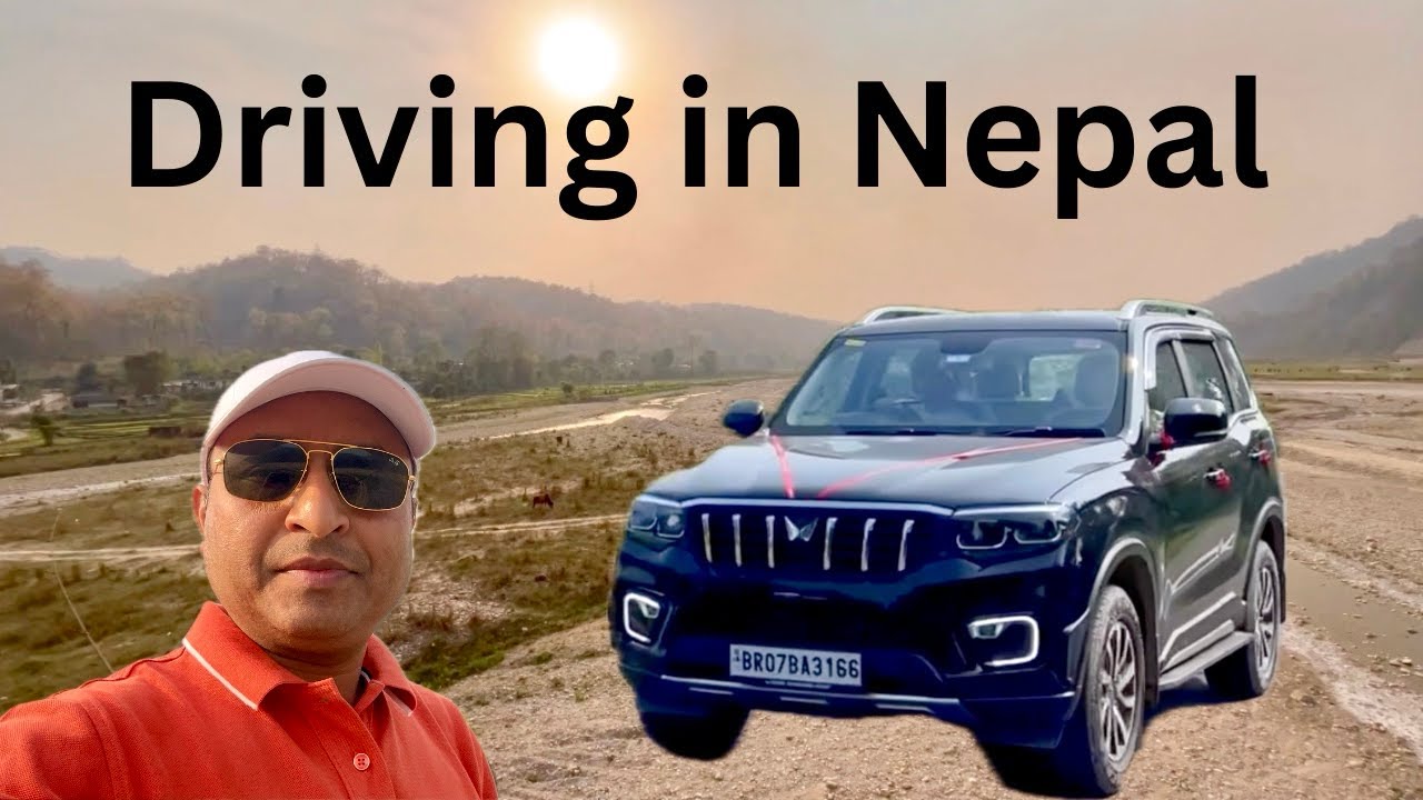 Driving ScorpioN in Nepal || Beautiful Scenery in Janakpur Kathmandu ...