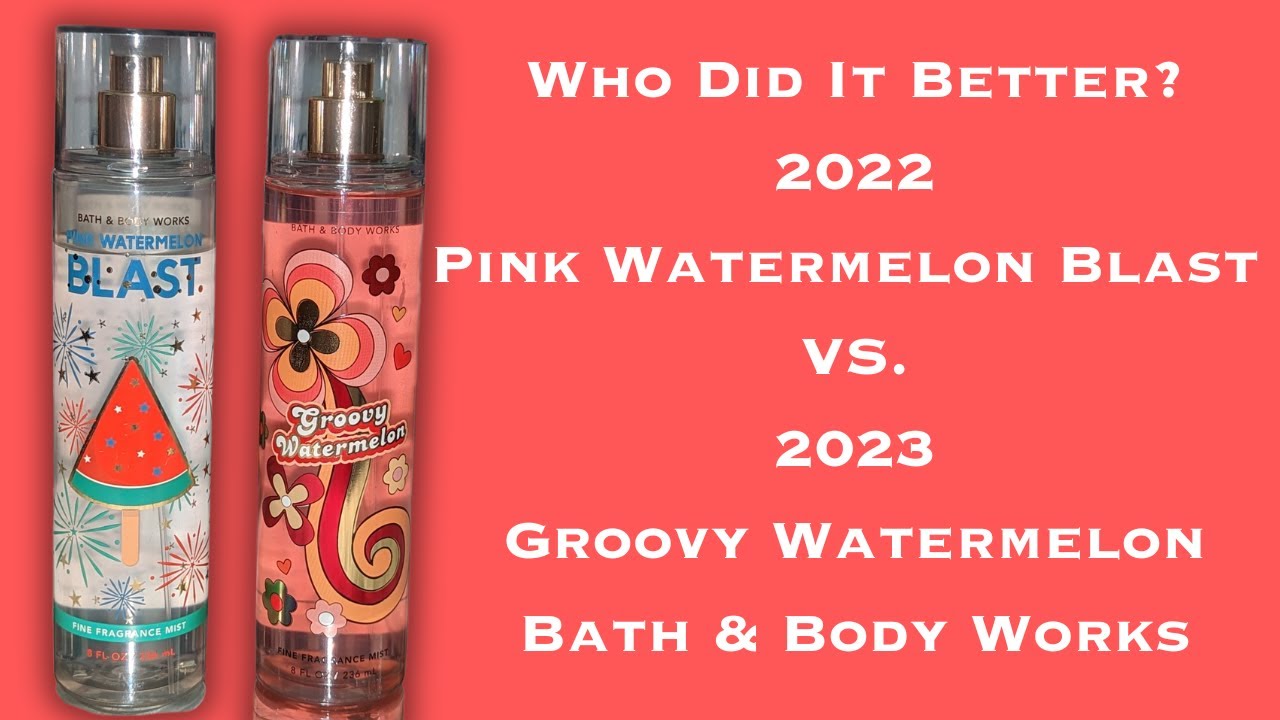 Who Did It Better? Pink Watermelon Blast 2022 VS. Groovy Watermelon ...