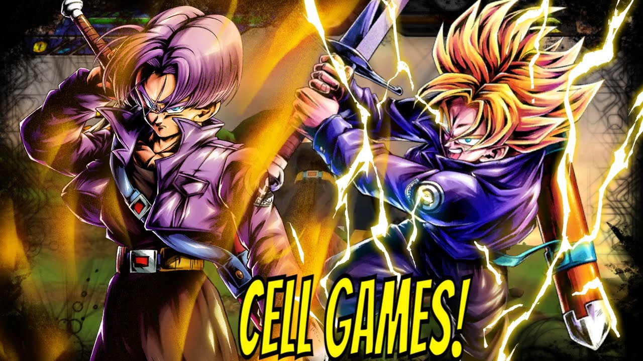 Long Sword Style! Trunks vs The Cell Games! Dragon Ball Z Budokai ...