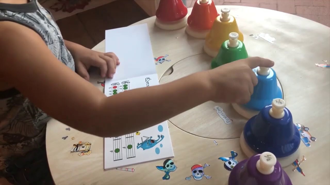 MINIARTIS Fun & Easy Music for Kids! Desk Bells with Songbook - YouTube