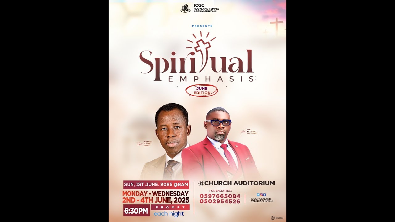 SPIRITUAL EMPHASIS - DAY 2 - YouTube