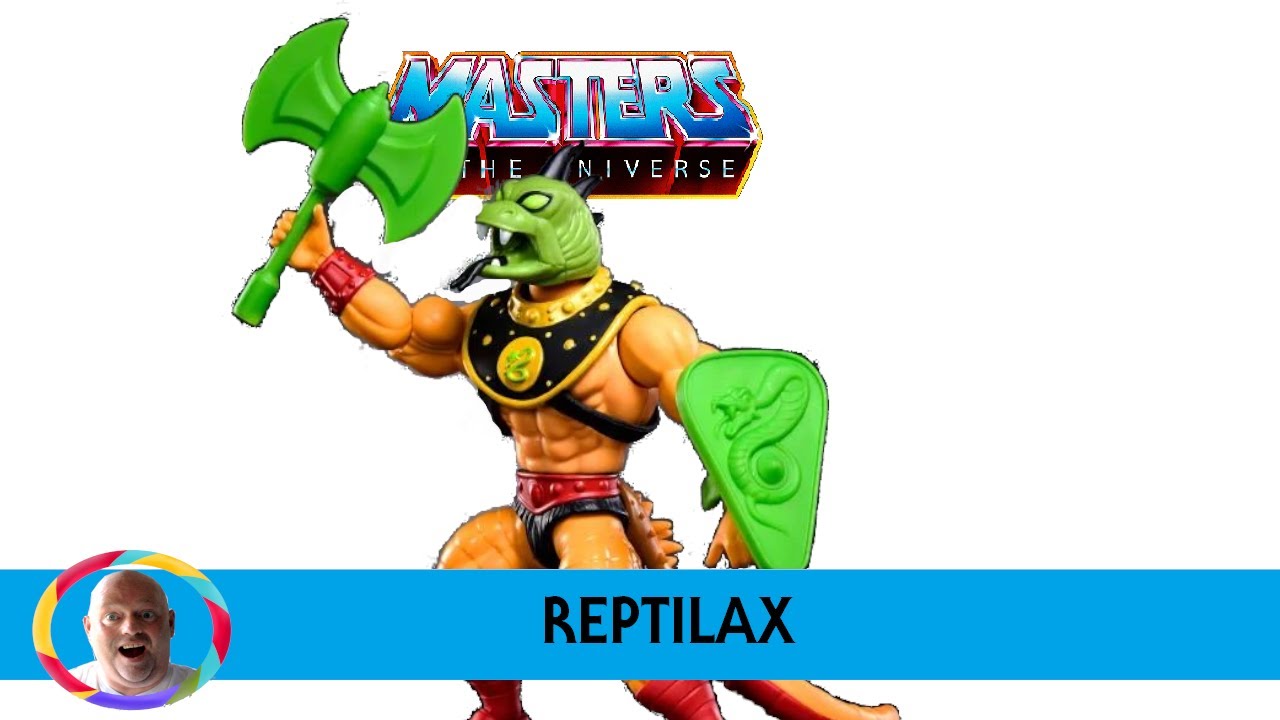 MOTU Reptilax Origins Review Masters of the Universe - YouTube