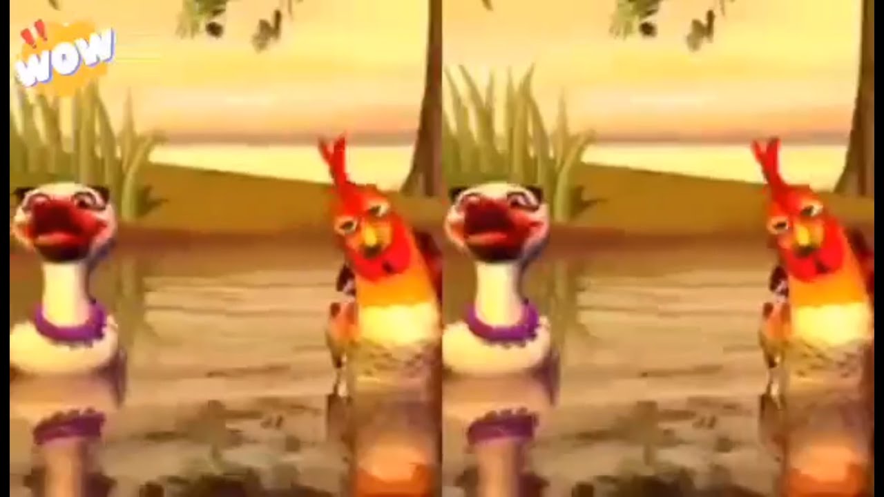 El Gallo y la Pata baile /canciones la granja de zenon - YouTube