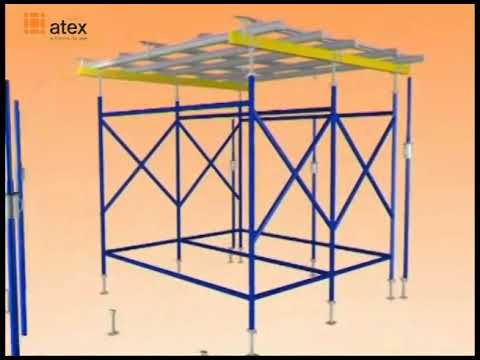 Atex - Atex - Assembly Instruction for shapes for waffle slabs - YouTube