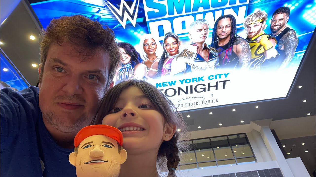WWE Smackdown from MSG Live Vlog | A Day In The Life - YouTube