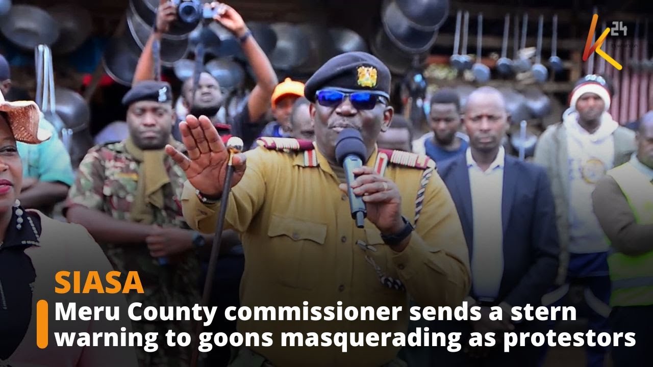 “Ukitumika vibaya na wanasiasia baba na mama yako watalia”- Meru County ...