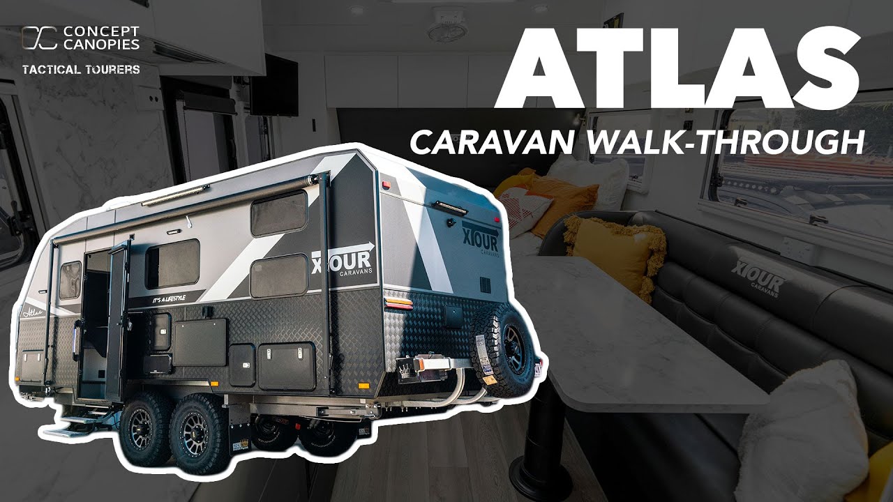 XTOUR Caravan Walk Through – The Atlas - YouTube