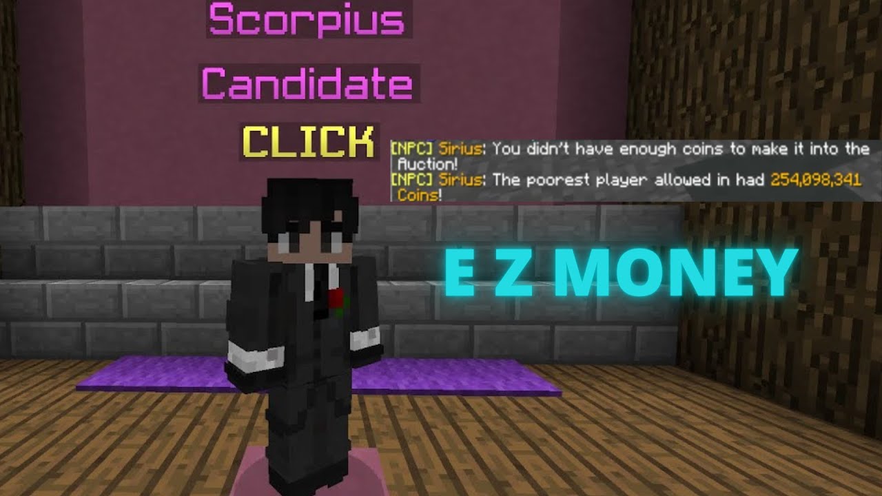 When SCORPIUS is ELECTED MAYOR |Hypixel Skyblock - YouTube