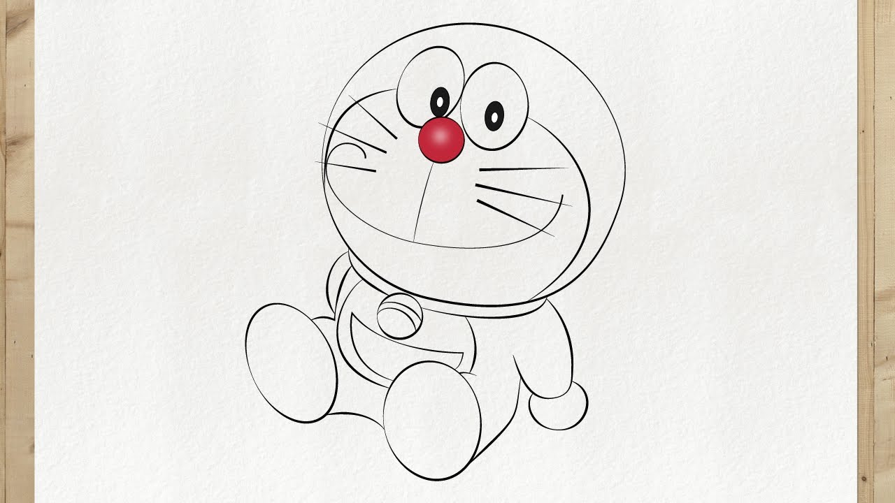 Como dibujar a DORAEMON y Sus Amigos paso a paso, FÁCIL - YouTube