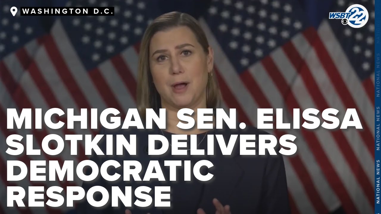 Michigan Sen. Elissa Slotkin's full Democratic response to joint ...