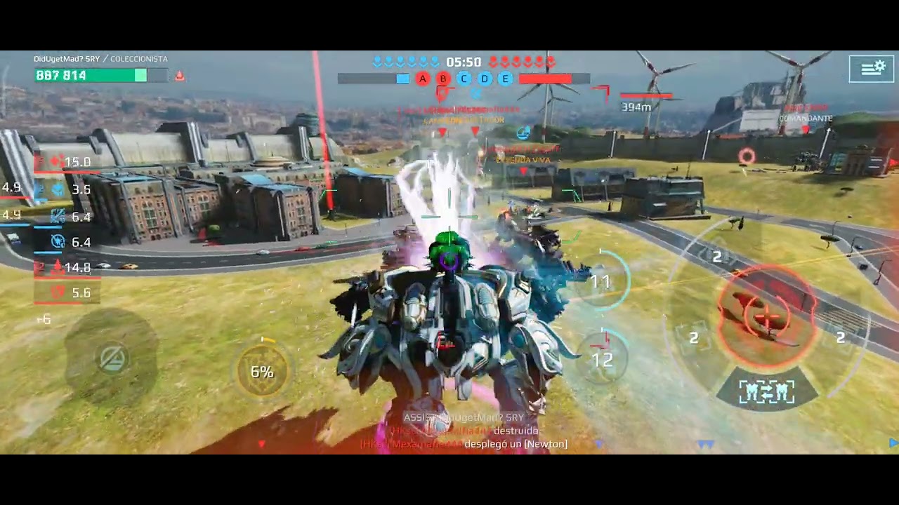 My whole team was camping!! WTF? War Robots Gameplay - YouTube