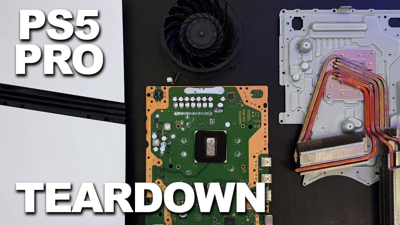 PS5 PRO Zerlegen - Was ist neu ? - PS5 PRO TEARDOWN - YouTube