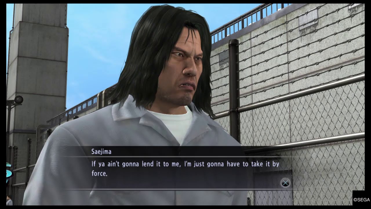 YAKUZA 4 Taiga Saejima Prison Break - YouTube
