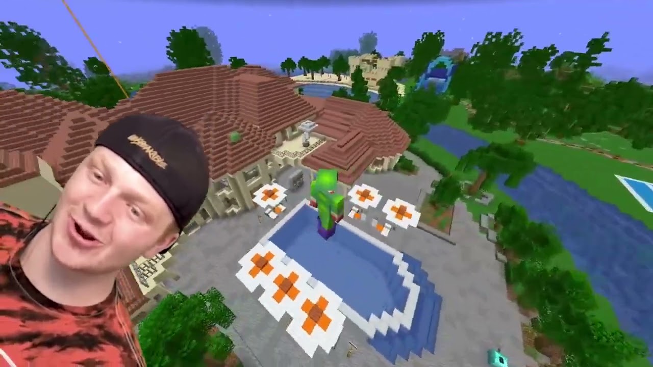 UnspeakableGaming! I Built My ISLAND House In MINECRAFT! - YouTube