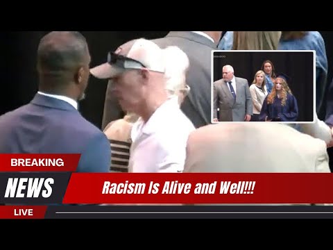 White Dad Stops Daughter From Shaking Black Superintendent's Hand At Graduation. - YouTube