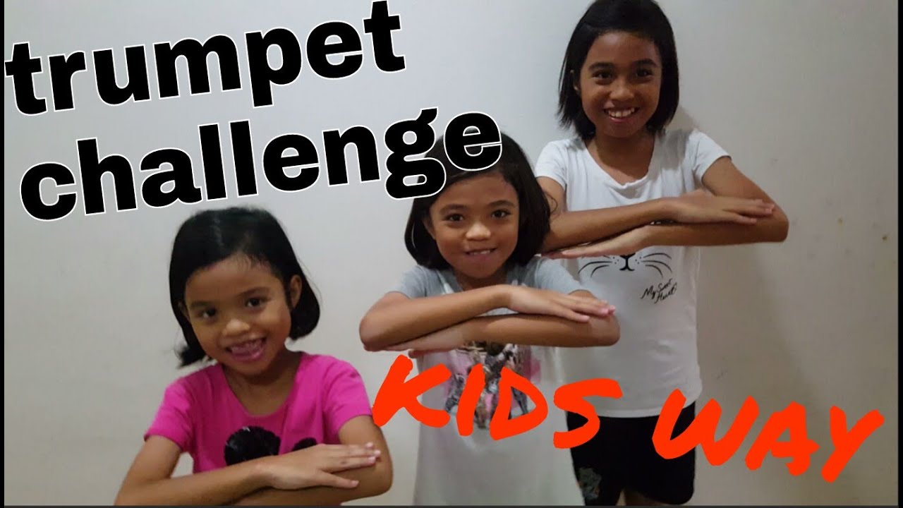 TRUMPET DANCE CHALLENGE kids way /13june2016 //thezunafamily singapore ...