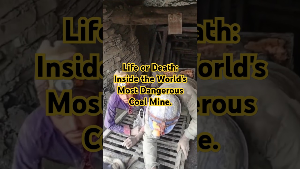Life or Death: Inside the World's Most Dangerous Coal Mine. #CoalMine # ...