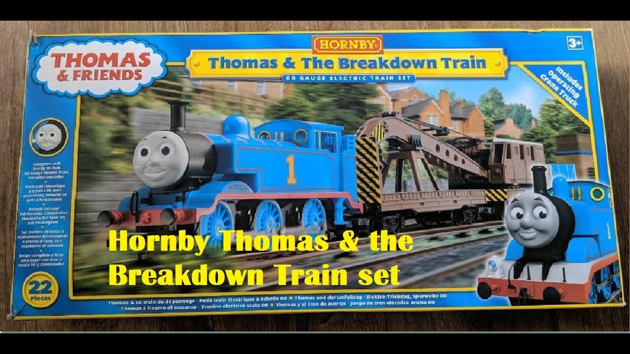 Hornby Thomas and The Breakdown train set - YouTube