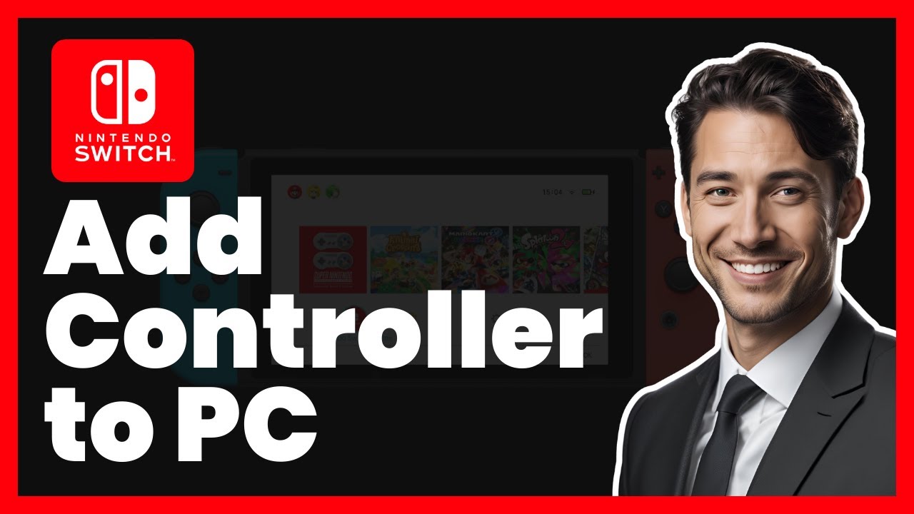 How to Add Nintendo Switch Controller to PC - YouTube