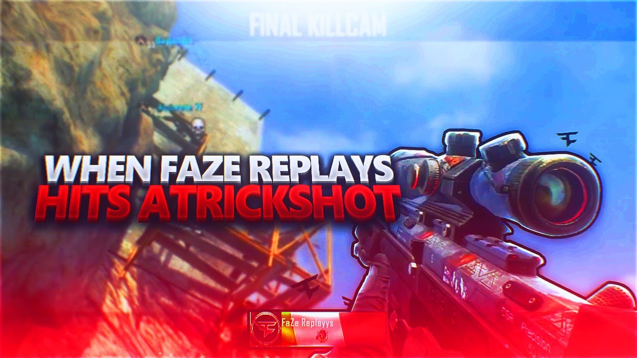 When FaZe Replays Hits A Trickshot... - YouTube