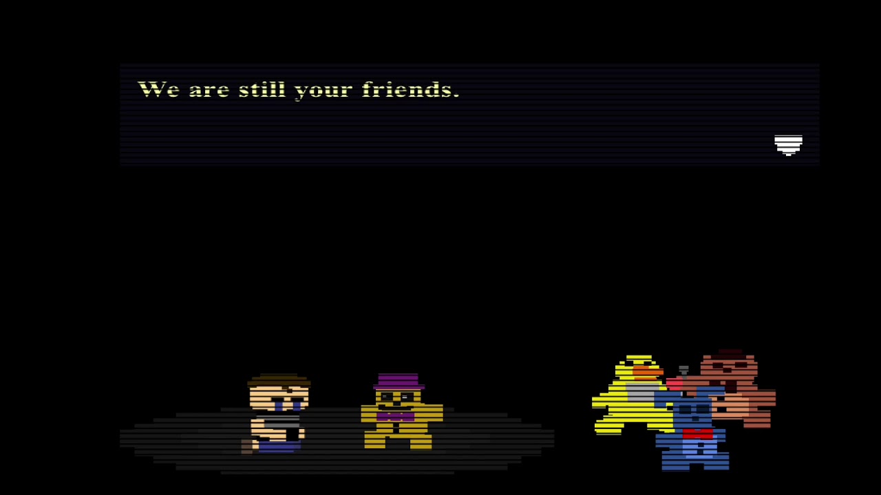 FNaF 4 night 6 end minigame - YouTube