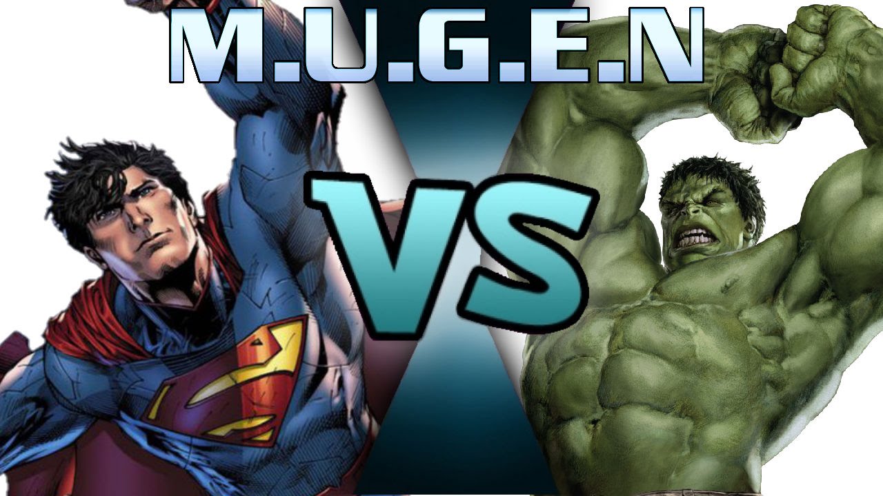 mugen the hulk vs superman - YouTube