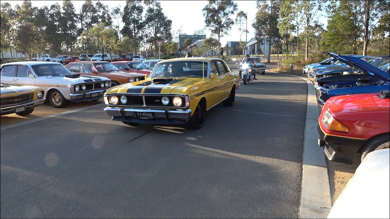 Tuner Muscle cars take over Bungarribee park OMCC show - YouTube