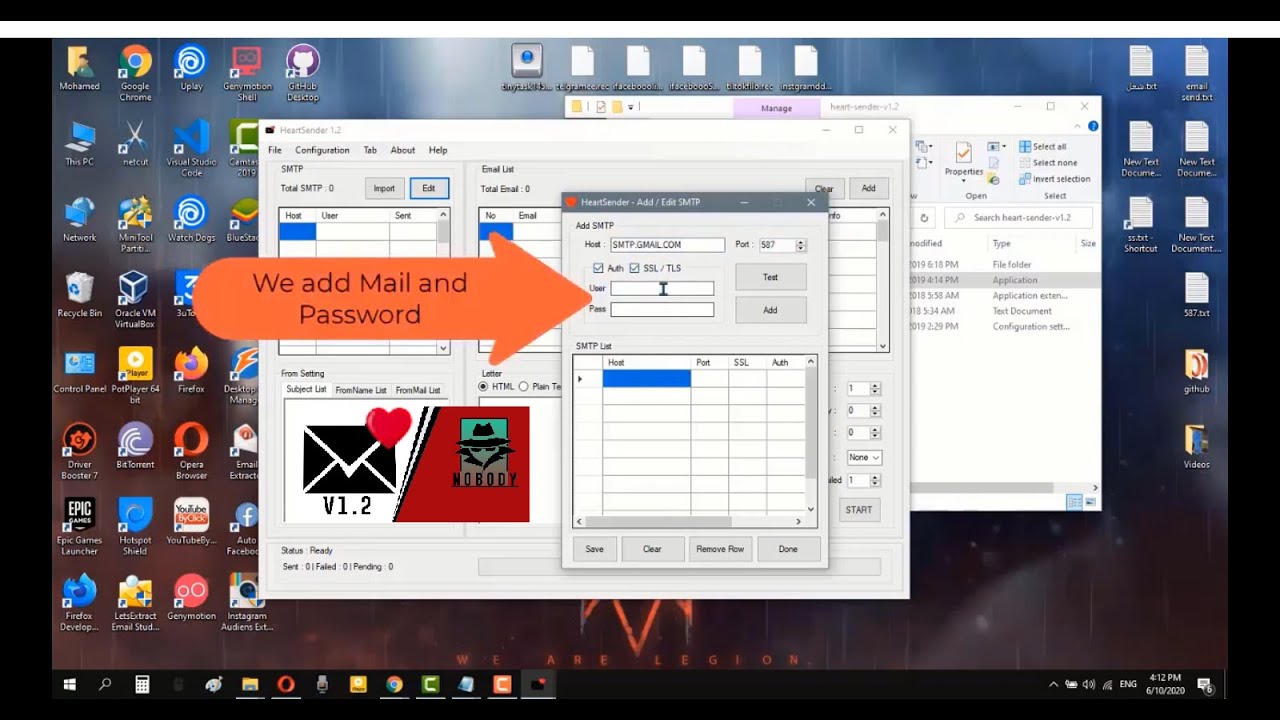 heart sender v1 / v3 2 send inbox 2024 | Original video - YouTube