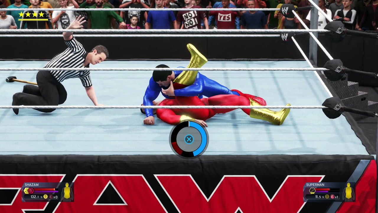 WWE 2K20 Superman vs Shazam - YouTube