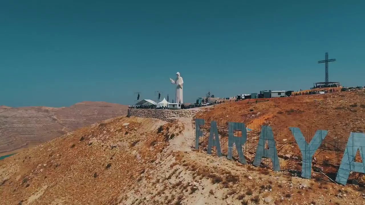 Saint Charbel Faraya, on Top of the Mountain; The Highest Statue and ...