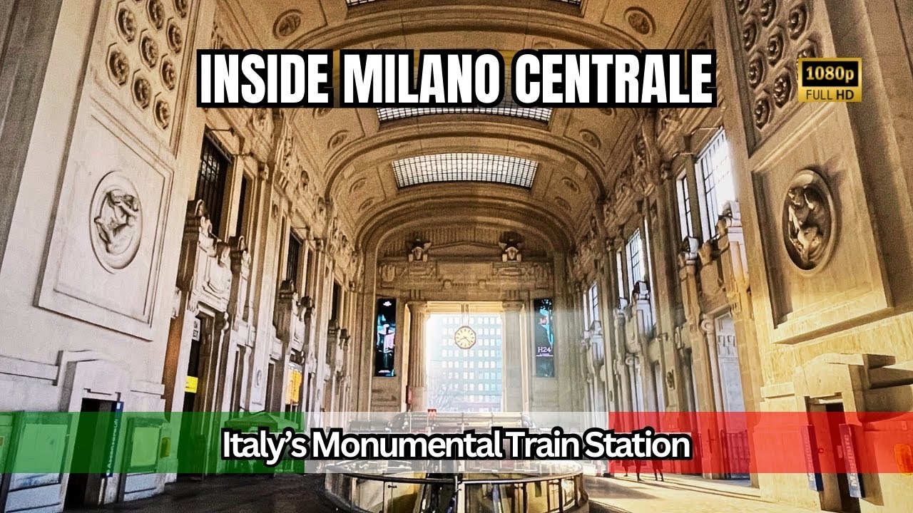 Milano Centrale New Milan Central Railway Station