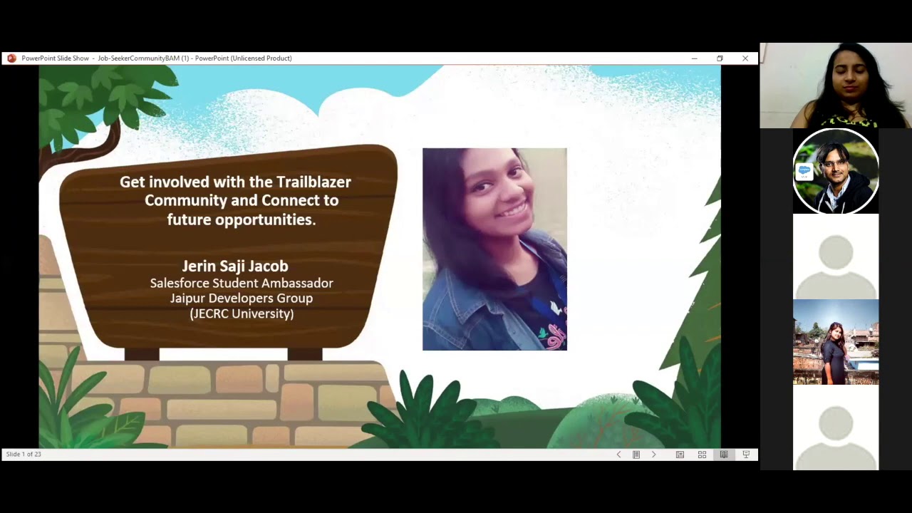 Get Involved with The Trailblazer Community: A pre-session talk for ...