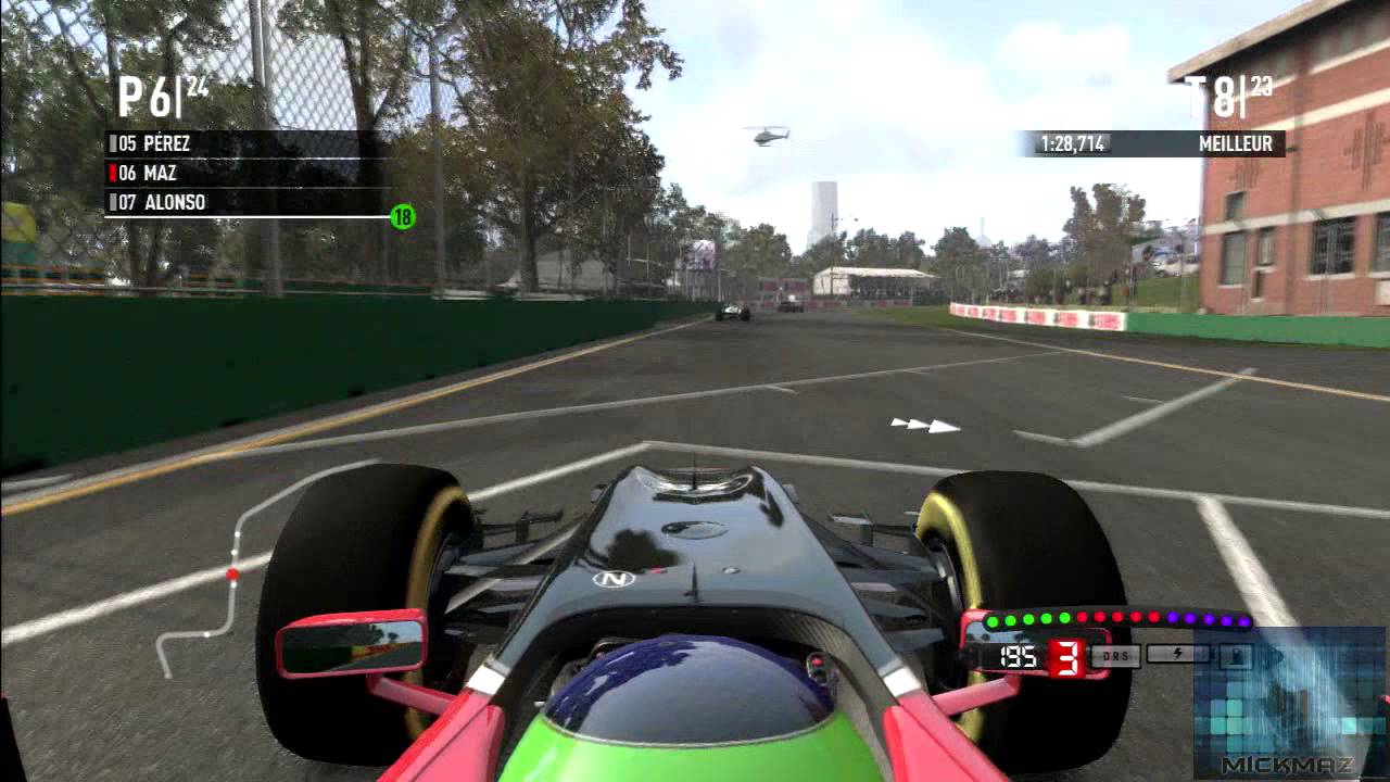 Season F1 2011 Race 1 Australia Legend - YouTube