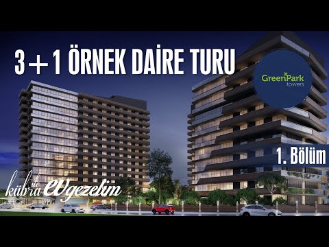 EV TURU #1 🤩 GREEN PARK TOWERS 3+1 ⭐ ÖRNEK DAİRE - EV GEZELİM - REMEL YAPI KONYA'DA SATILIK DAİRELER