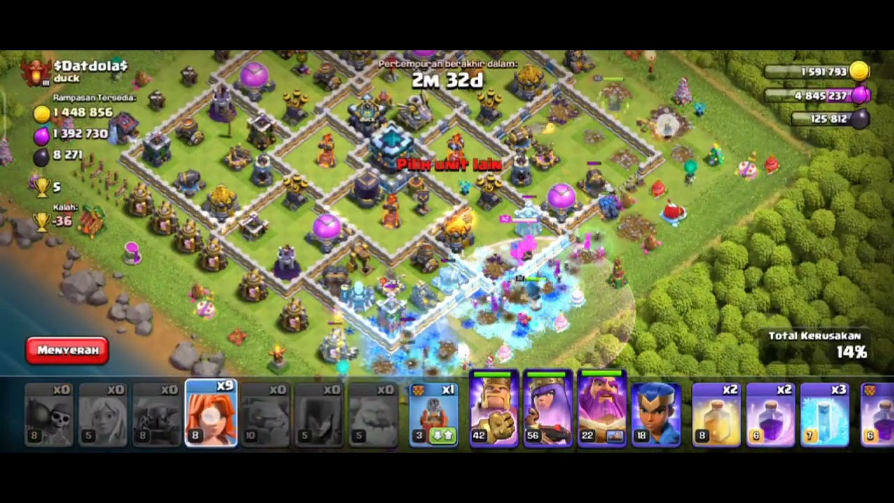 MASTER COC SEKALI ATTACK 3B - YouTube