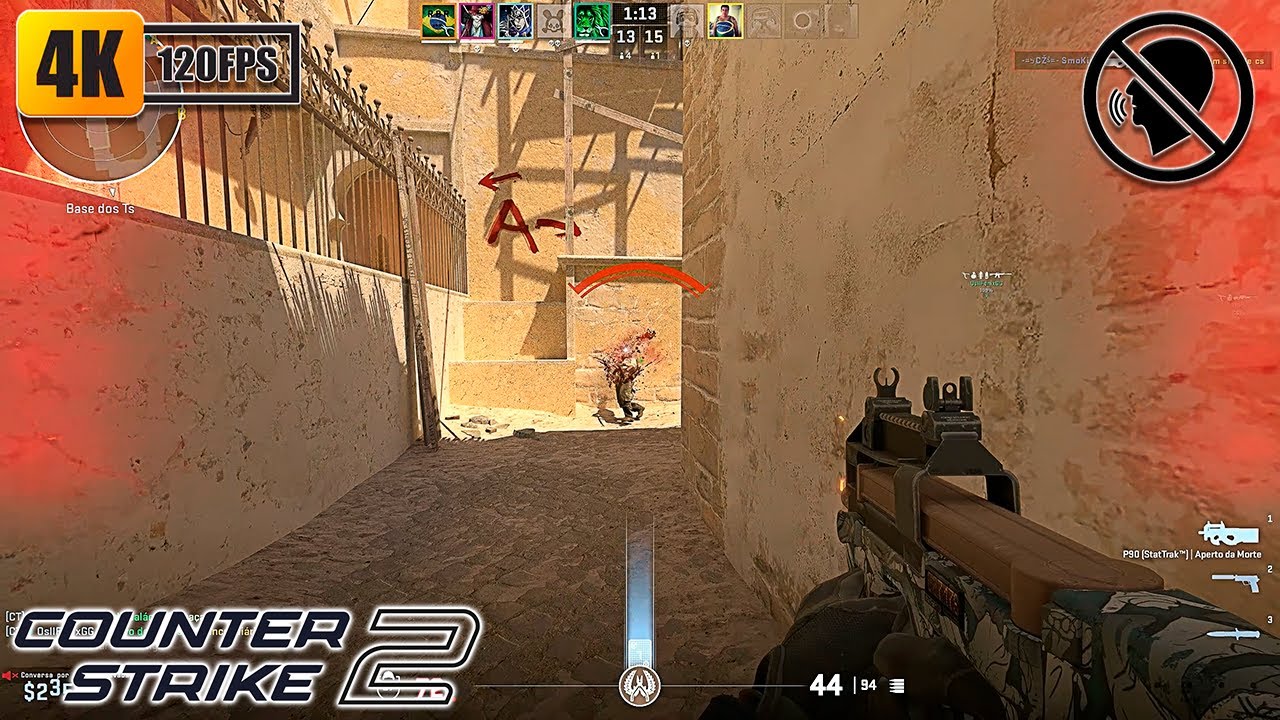 Counter-Strike 2 (2024) - Gameplay [4K] #4 - YouTube