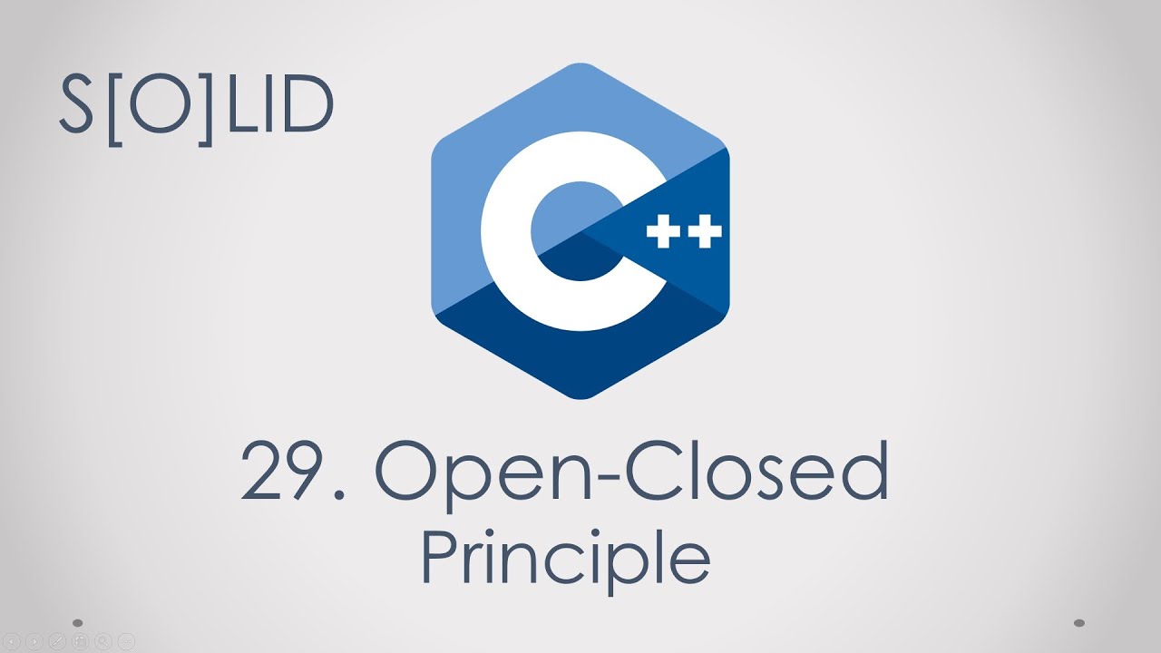 29. Open-Closed Principle SOLID - YouTube