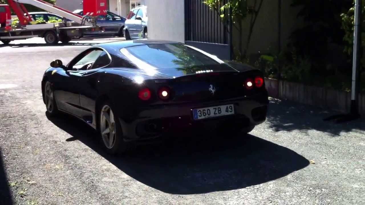 Ferrari 360 Modena - GT Passion Angers - YouTube